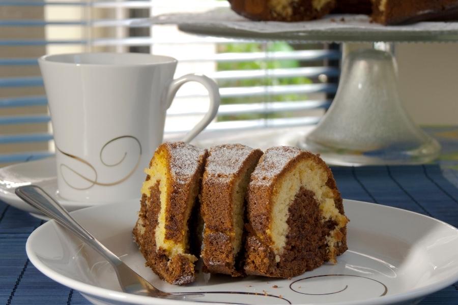 Marble chocolate cake using a Thermomix - KudoCook